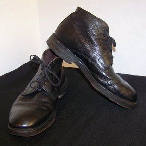 H.S. Trask | Shoes | Hs Trask Mens Leather Black Leather Chukka Boots ...